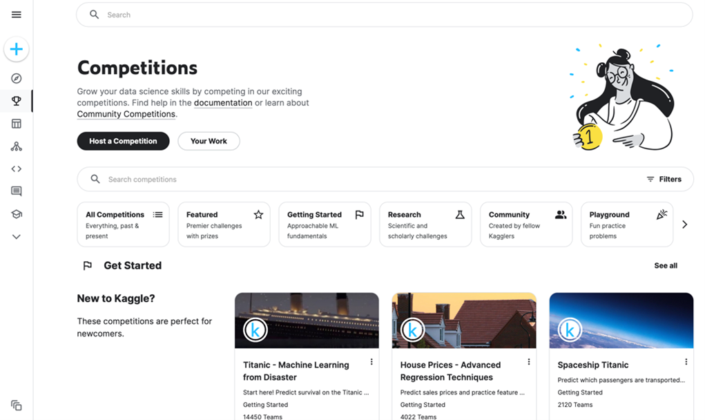 Kaggleとは・使い方などの基礎知識を初心者向けに解説 | PARK | データサイエンスに関する情報を発信